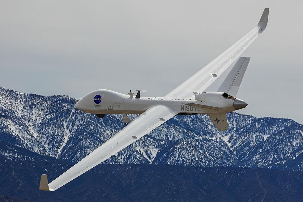 General Atomics demos MQ-9B UAV flying in national airspace for NASA ...